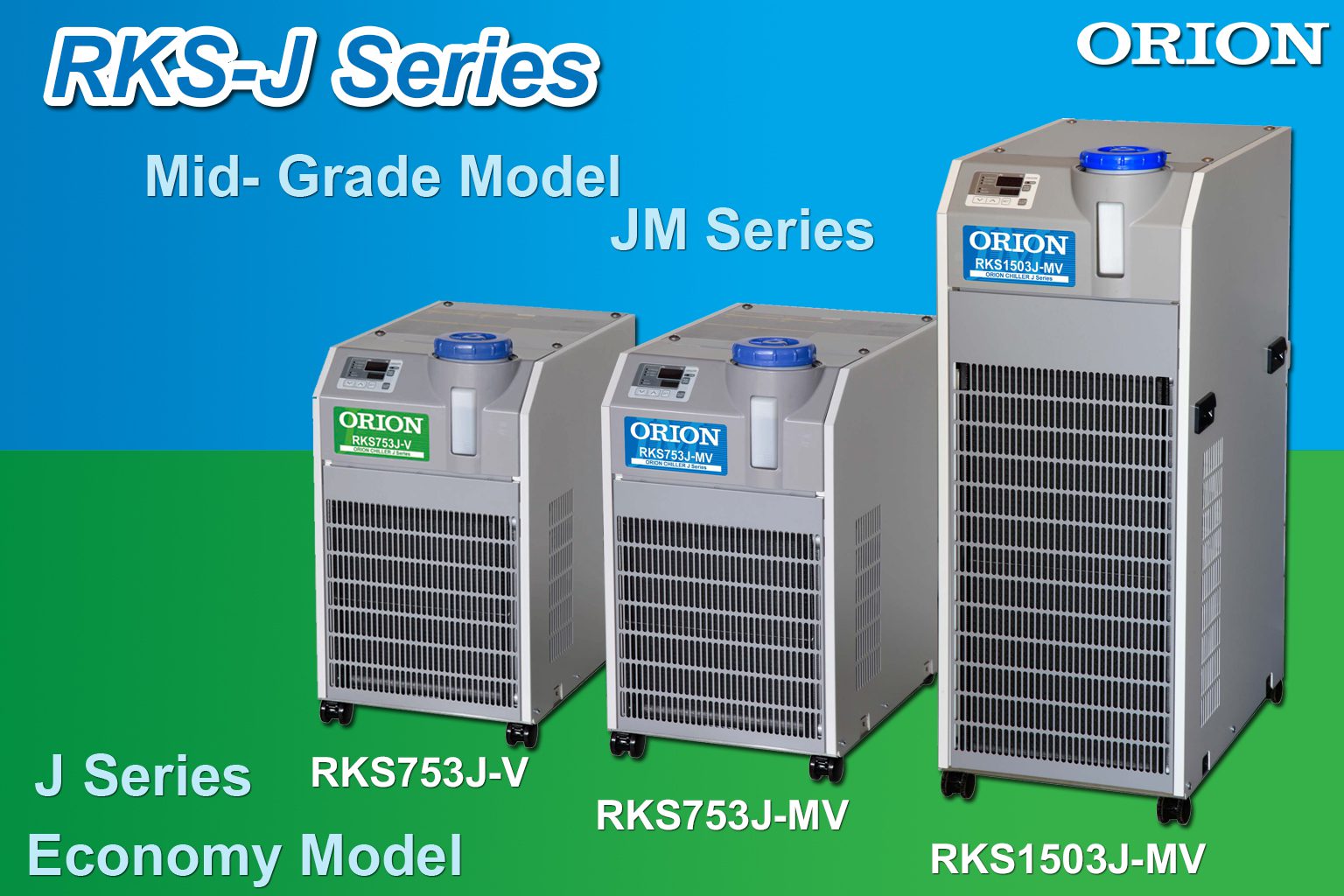 Light-Duty Built-In Water Tank Chiller RKS-J Series - SIAM SEIMITSU CO., LTD.